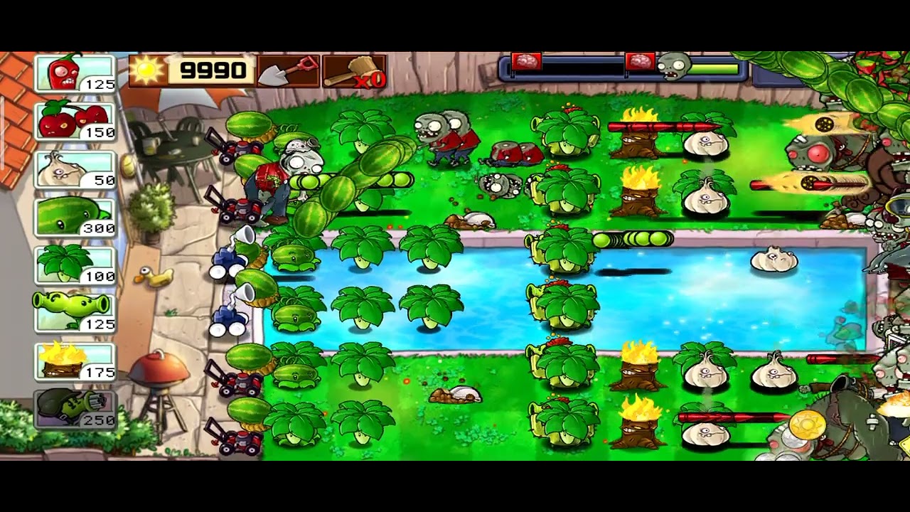 Plants vs Zombies New Menu Mod #gameplay Version 03 - YouTube