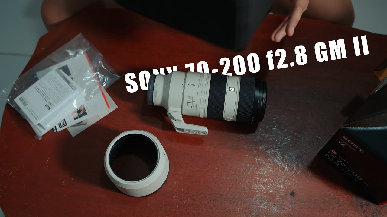 Sony 70-200m f2.8 GM II Unboxing Video - YouTube