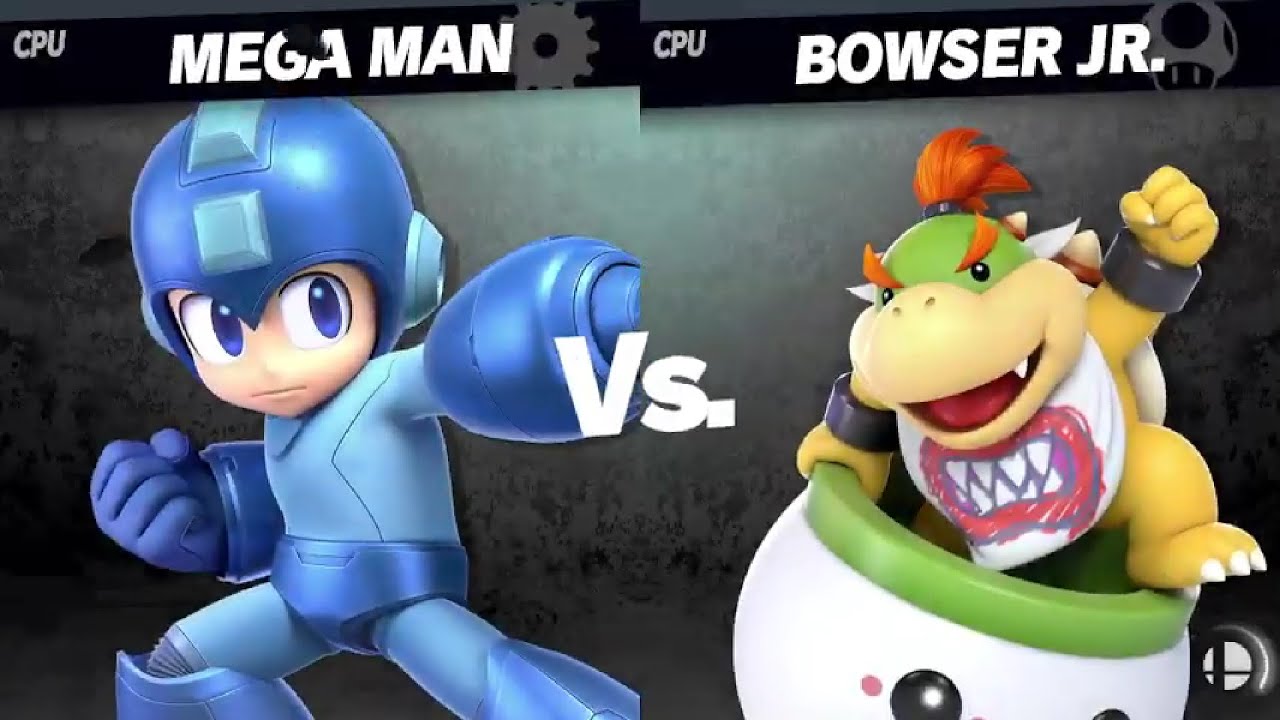 Super Smash Bros. Ultimate - Battle #2634 Mega Man VS Bowser Jr. - YouTube