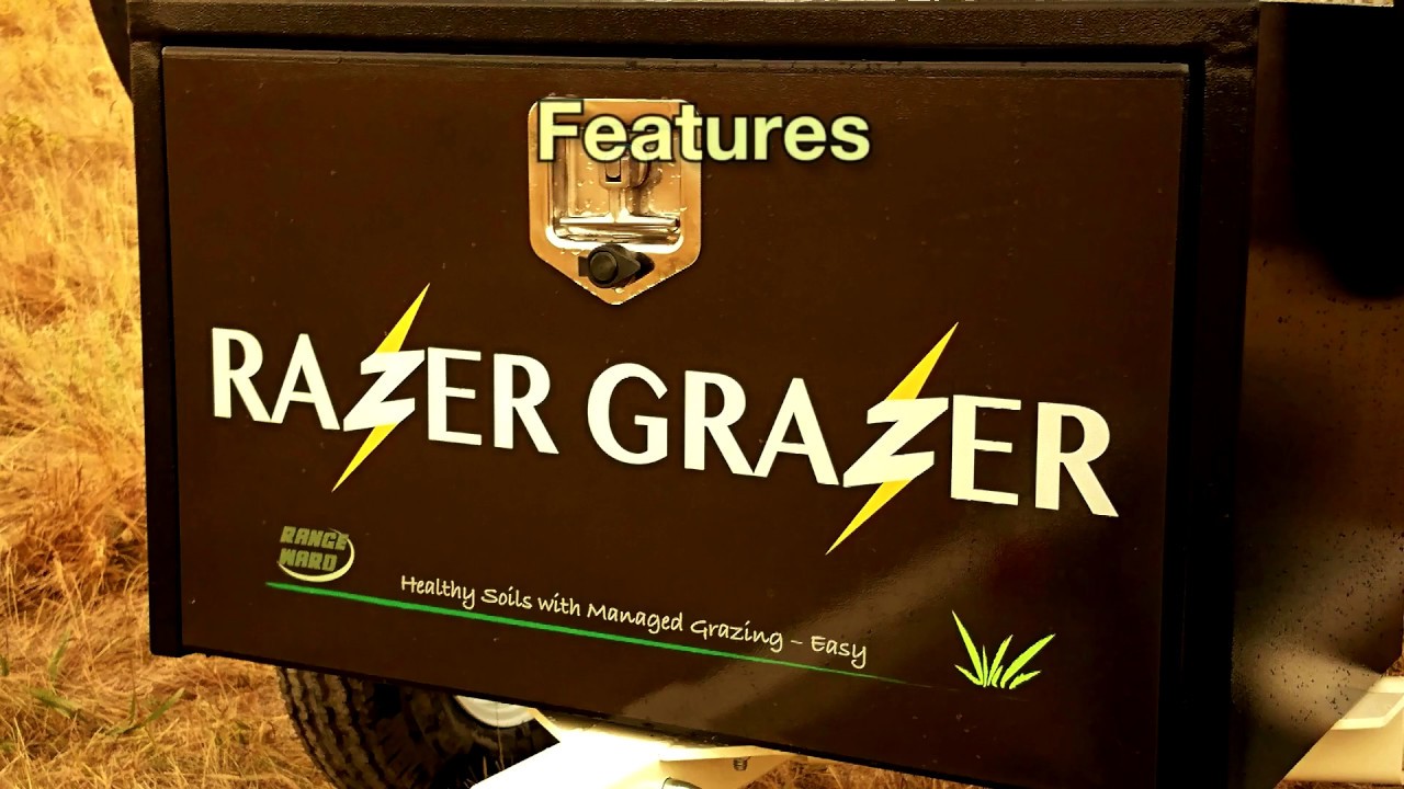 Razer Grazer Mobile Electric Fence by Range Ward - YouTube