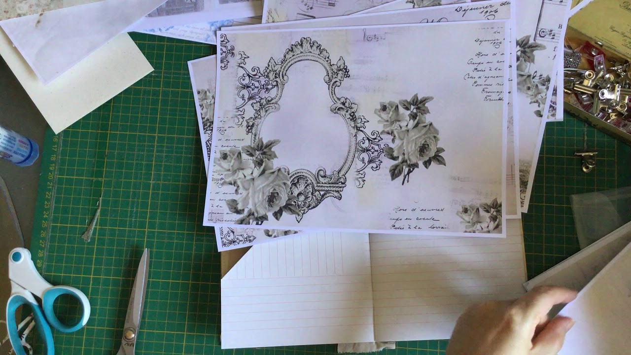 Tracie Fox Altered notebook challenge | notebooks continued part 2 ...