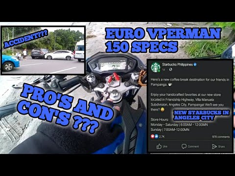 EURO VPERMAN 150 SPECS || PROS and CONS AFTER 1 YEAR - YouTube