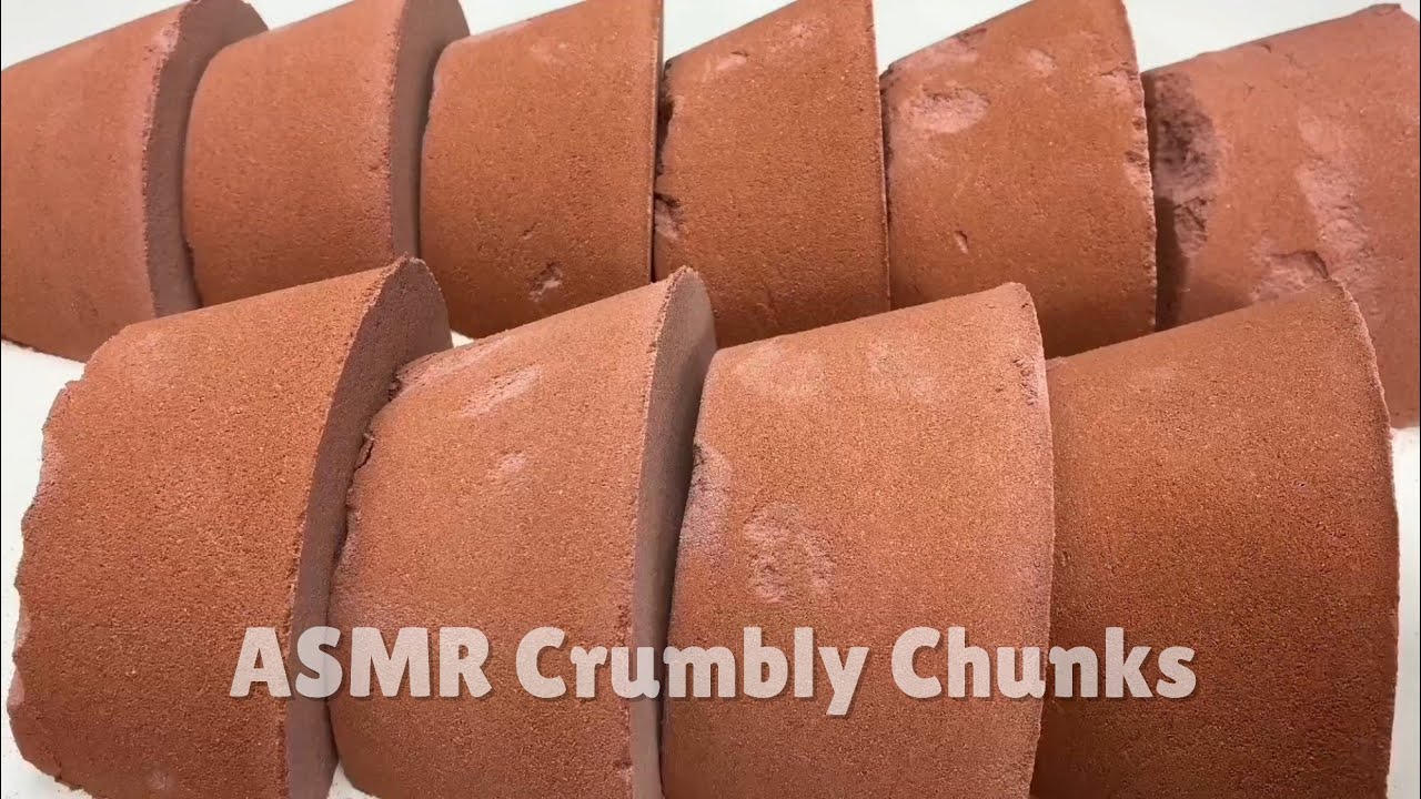Baking Soda ASMR Crunchy Chocolate Crumble | Relax Your Mind # ...