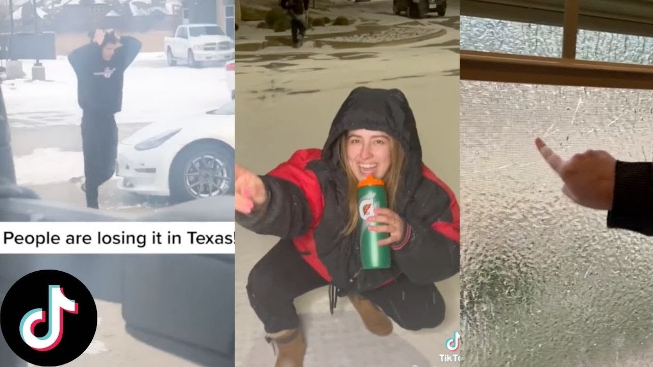 BEST OF TIKTOK | TEXAS WINTER VS PANDEMIC - YouTube