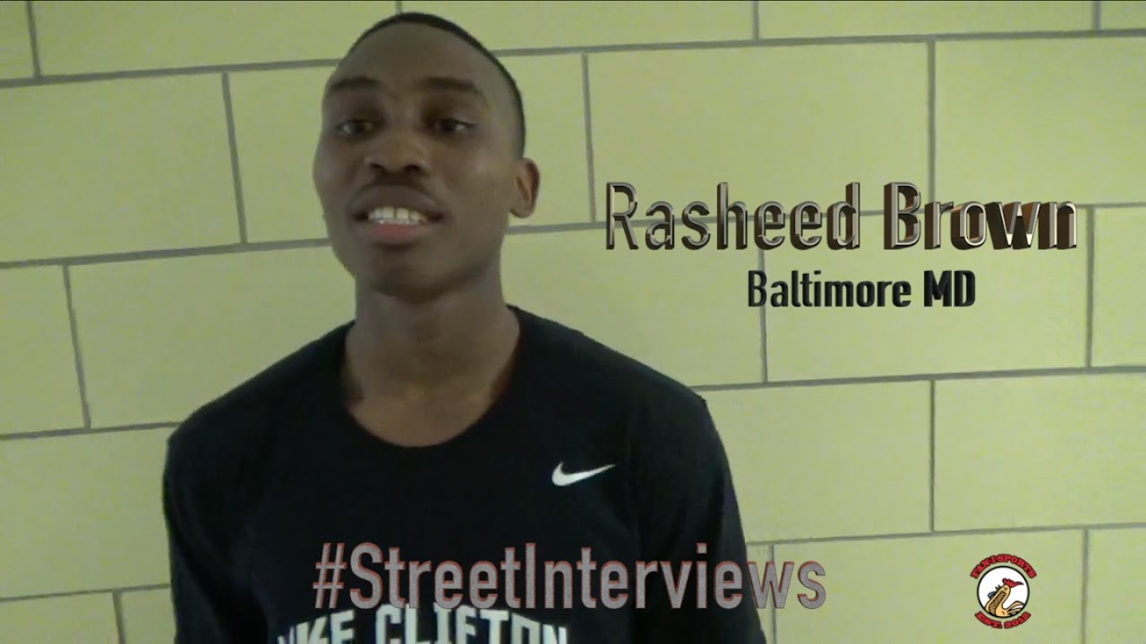 Street Interview: Rasheed Brown - YouTube