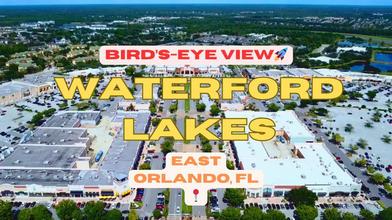 Aerial Wonders of Waterford Lakes Revealed!🦅🌎 - YouTube
