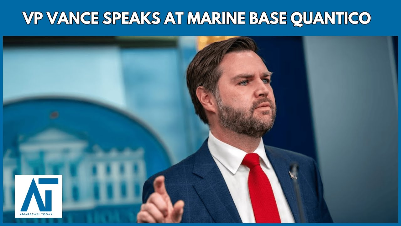 LIVE: VP Vance Speaks at Marine Corps Base Quantico | US Military - YouTube