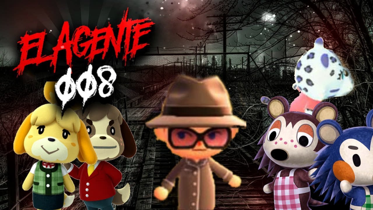 ANIMAL CROSSING LA PELICULA!!! EL AGENTE 008 Y EL MAPACHE MALVADO ...