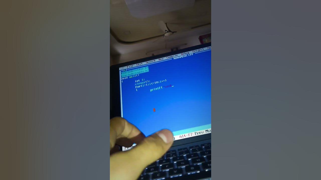 1 To 10 For Loop In C Languageshorts Coding Bca Pythonclanguage Youtube
