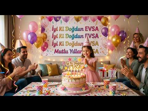 EVSA - Doğum Günün Kutlu Olsun Evsa #evsa