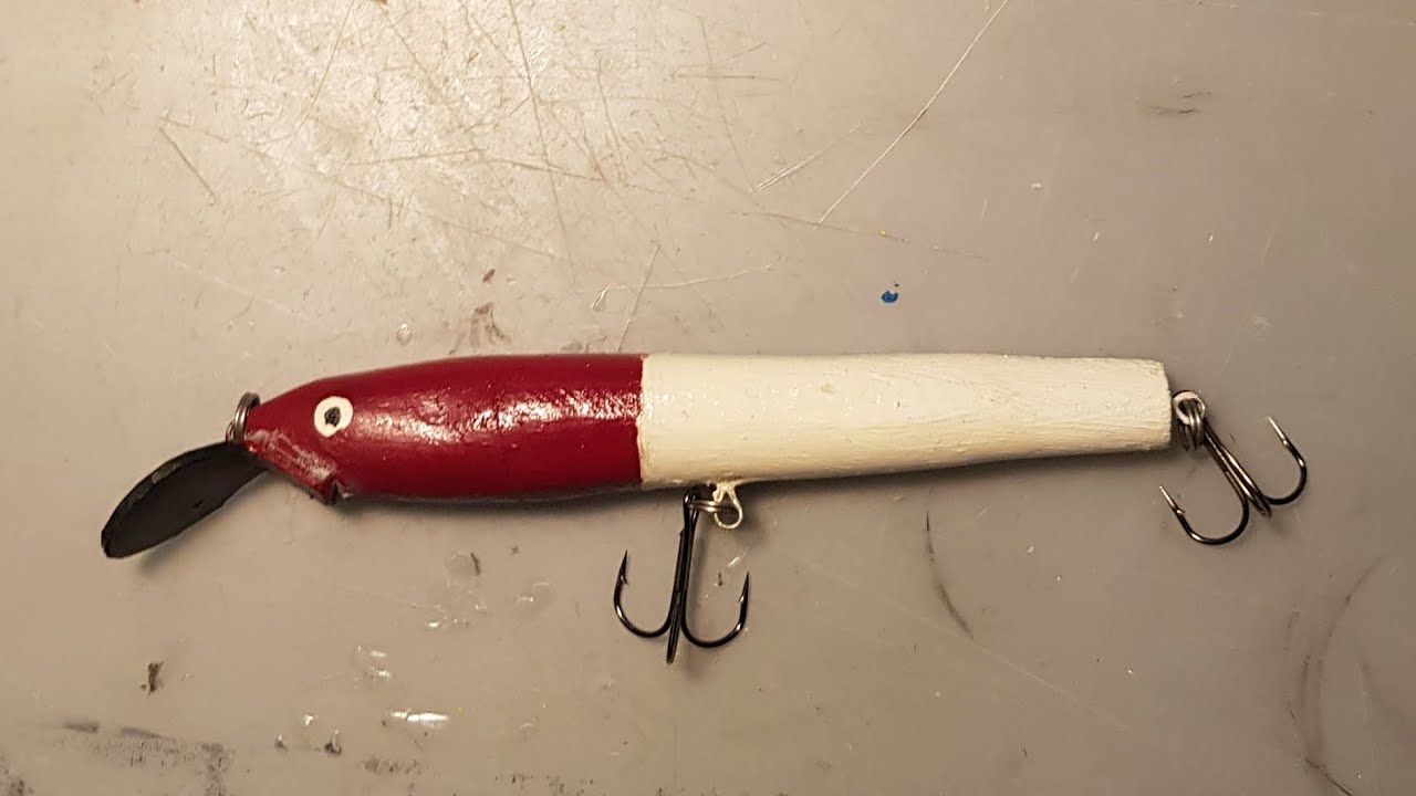 gör ett egen wobbler utav en liten rundstav - YouTube