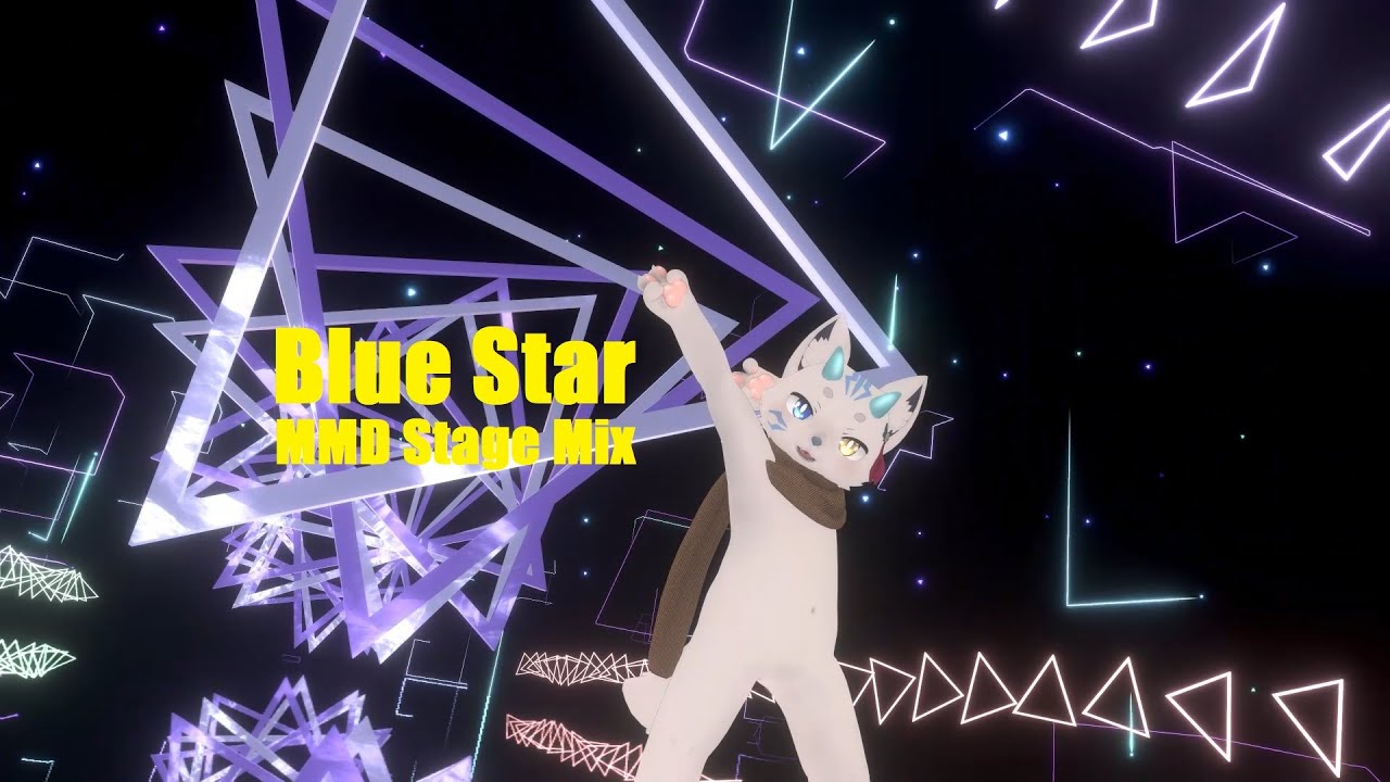 [VRChat] Blue Star (MMD Stage Mix) - YouTube