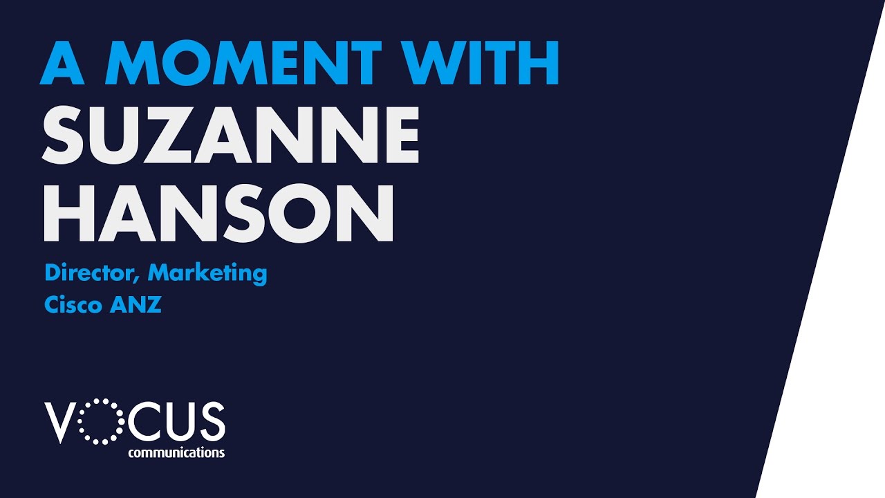 Cisco Live Interviews: A Moment with Suzanne Hansen - YouTube