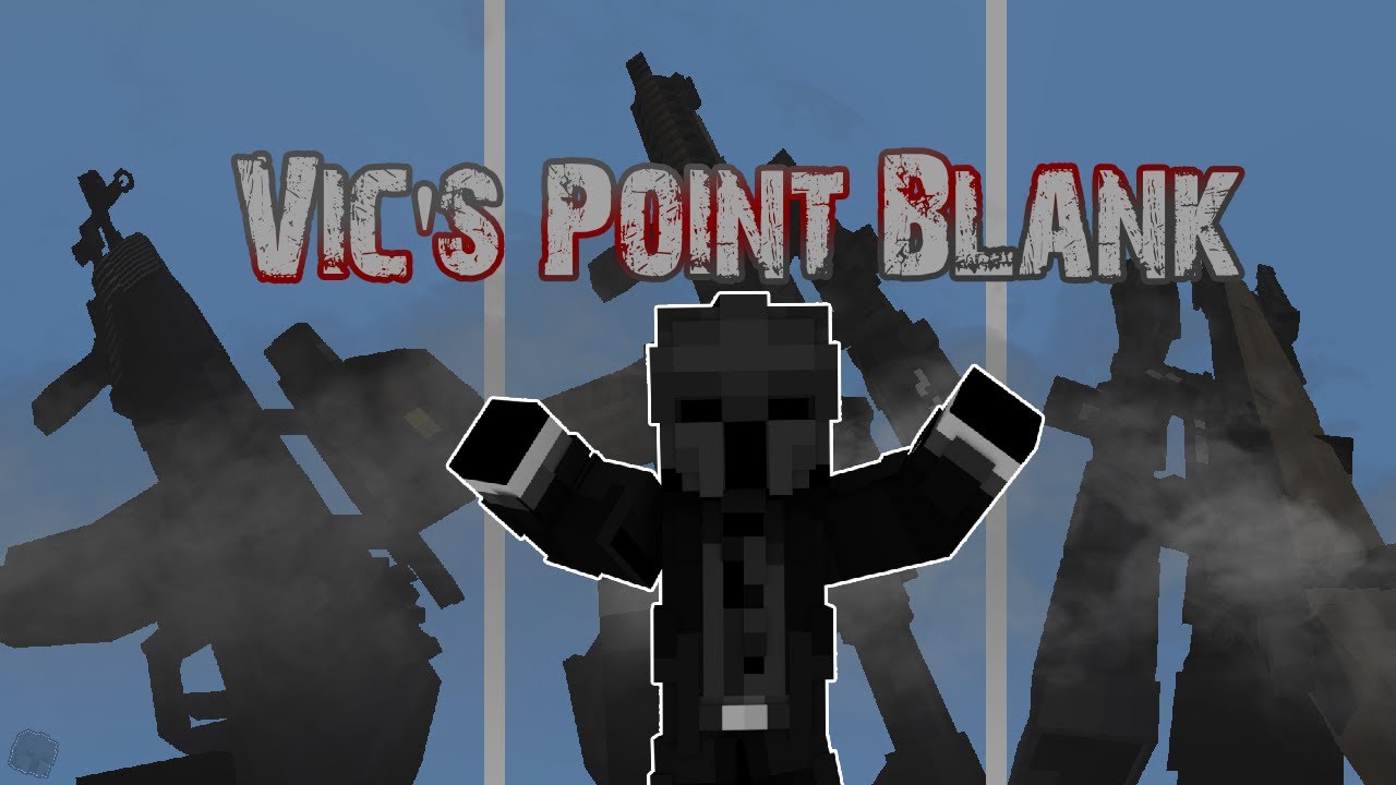 Minecraft Mod: Vic's Point Blank Mod Review (AWESOME GUN MOD) - YouTube