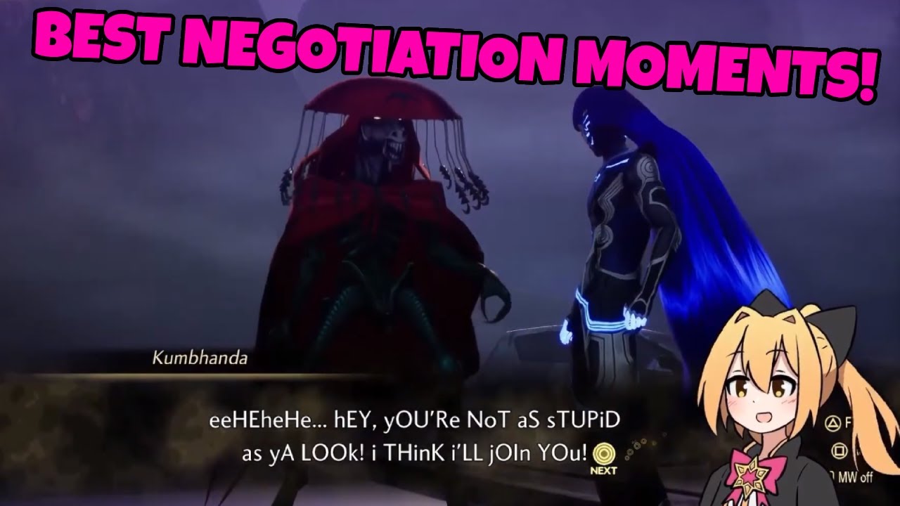 "Demon Negotiations gone WRONG!" - Luna's SMT V Funny & Fail ...