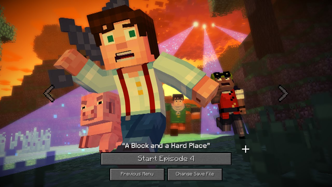 Minecraft: Story Mode #20 ~ Episode 4: A Block and a Hard Place (1/8 ...