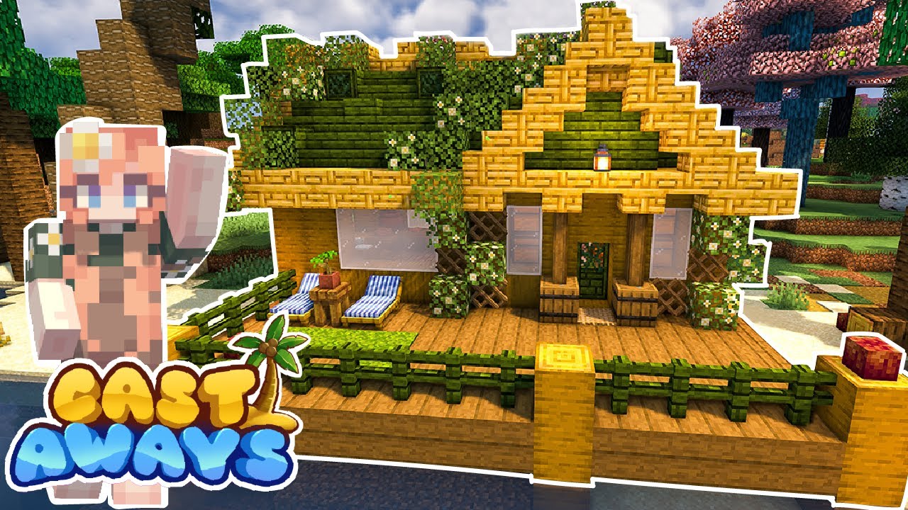 🌴I Got Stranded on Island!! | Castaways Modded Minecraft SMP | EP 1 ...