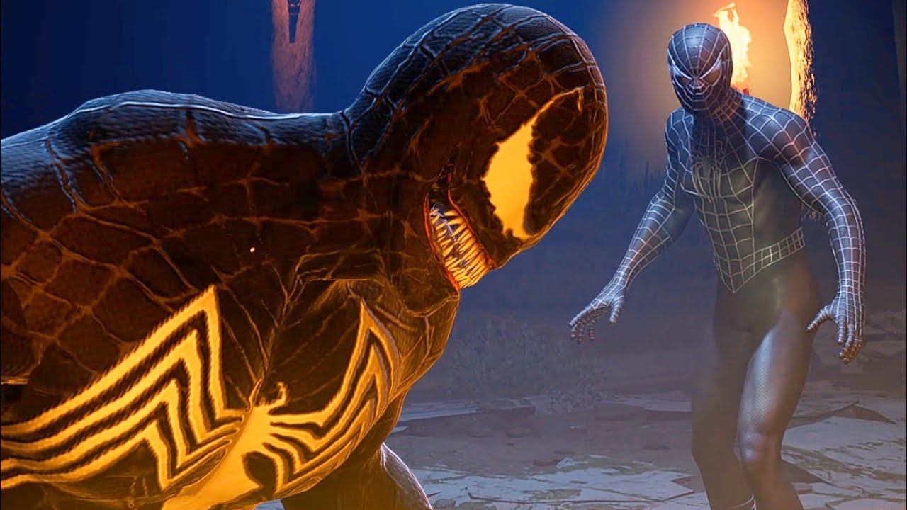 Spider-Man 3 Inspired Peter's Raimi Venom Transformation vs Raimi Black ...