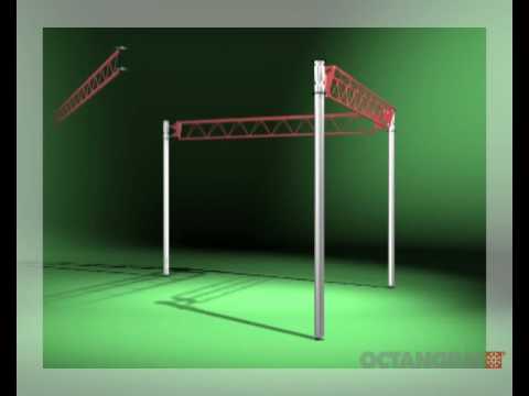 OCTANORM® . Maxima Light . Truss Beam - Setup Part 03 - YouTube