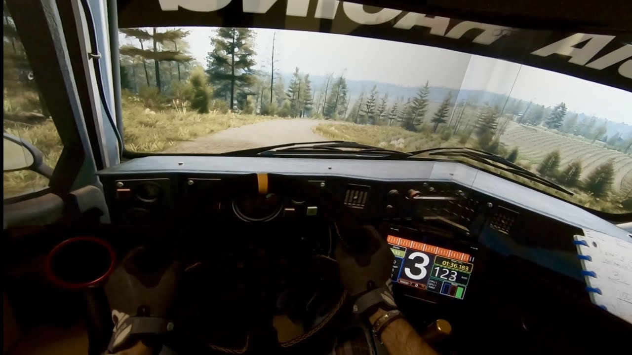 Rally Finland in EA WRC 23: Group B Lancia Delta S4 - Simcube 2 Pro ...