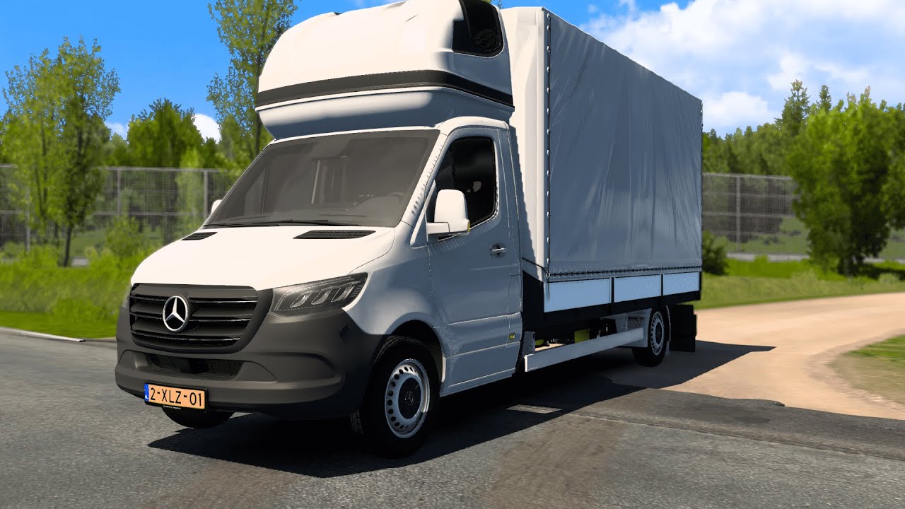 Mercedes-Benz Sprinter Safe | Ets 2 Mods 1.50 - YouTube