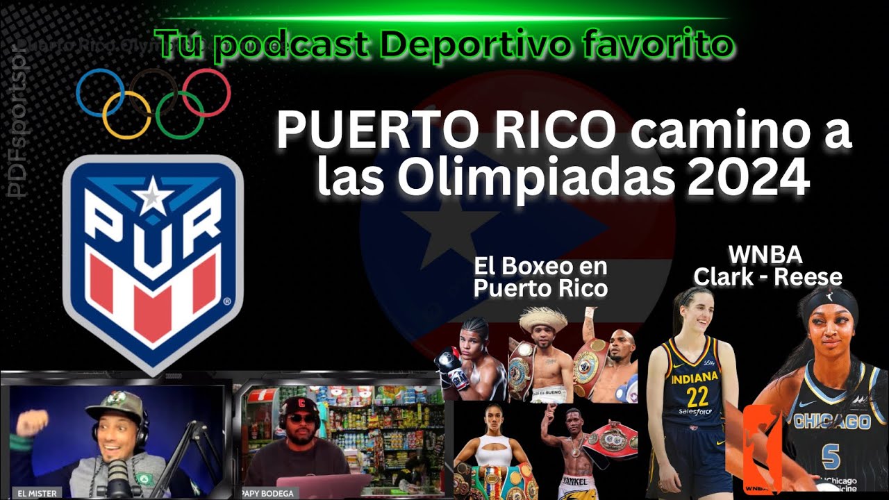 Delegación PUR a Las Olimpiadas / Futuro del Boxeo en PR / WNBA Caitlin ...