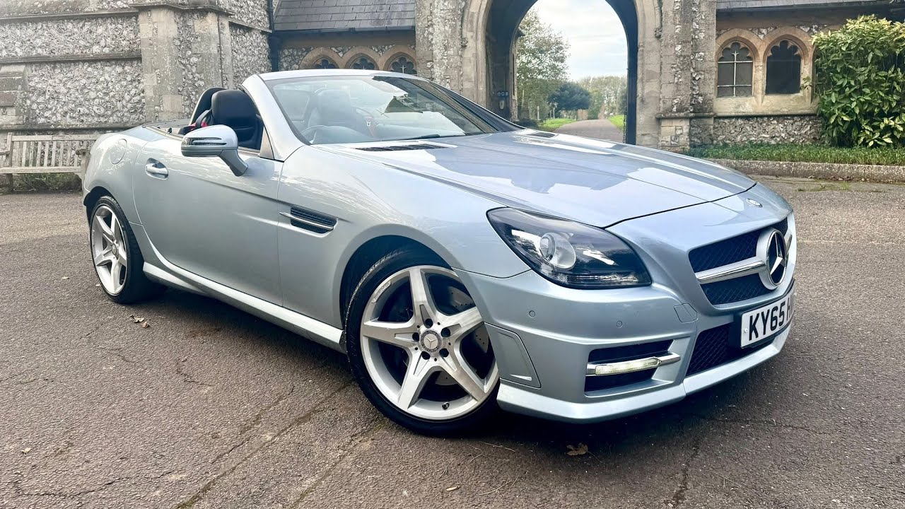 Mercedes SLK300 AMG Sport 2015 - YouTube