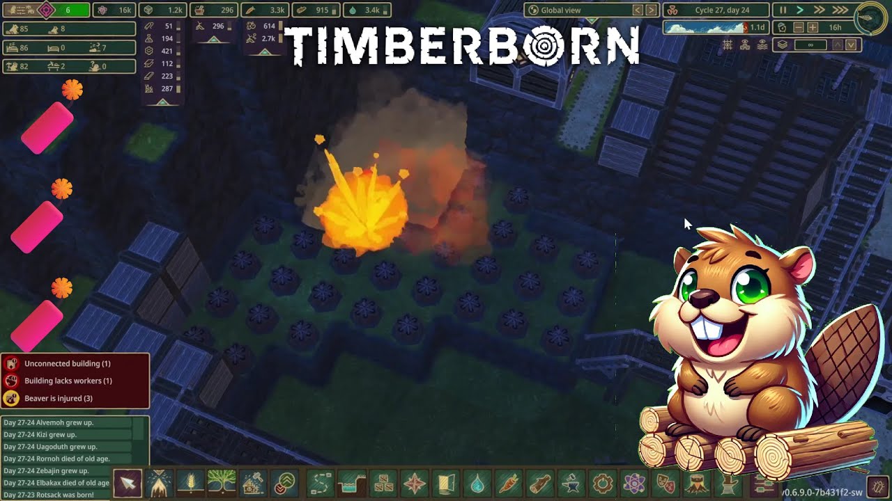 Making My DAM bigger with Dynamite in Timberborn s3 ep27 - YouTube