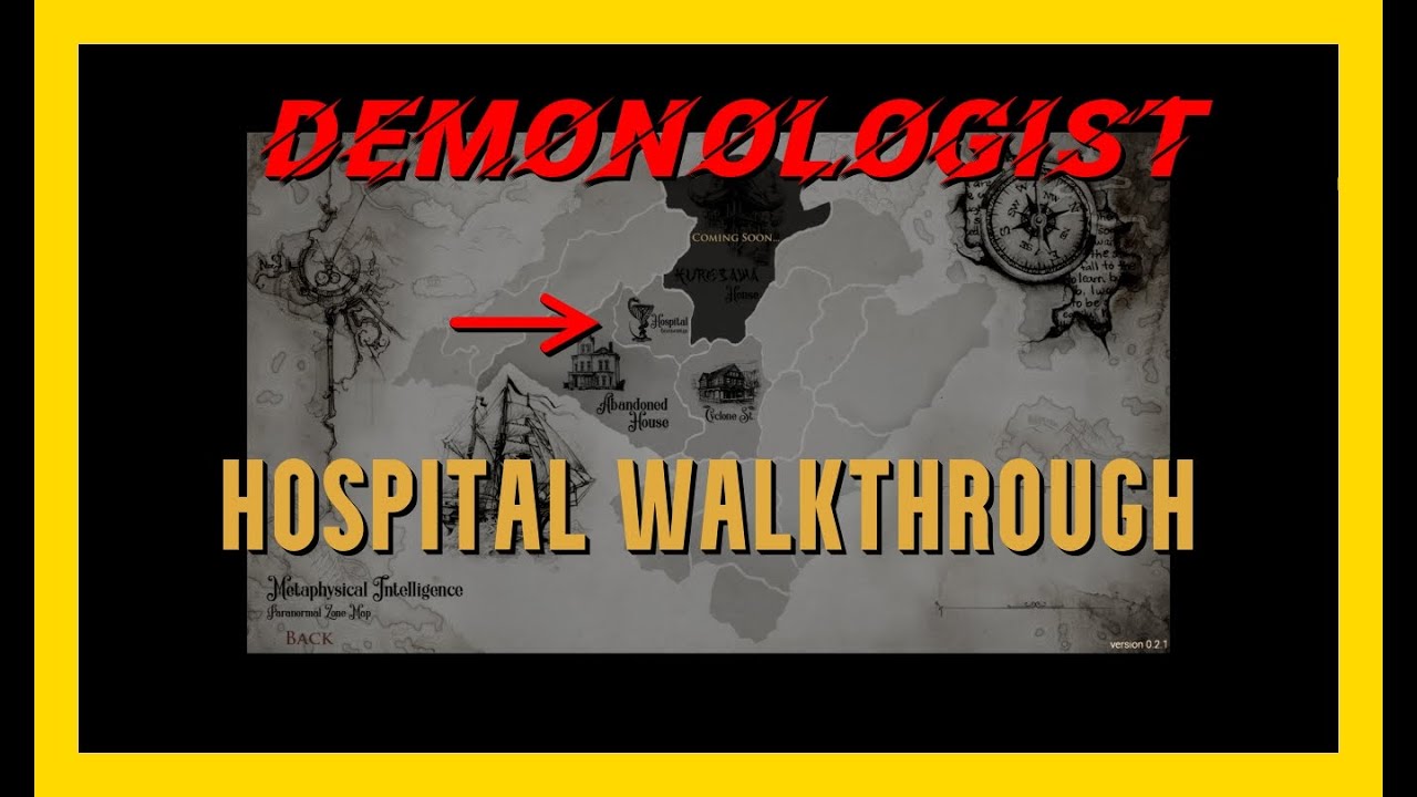 Hospital Walkthrough/Guide (easy) - Demonologist - YouTube
