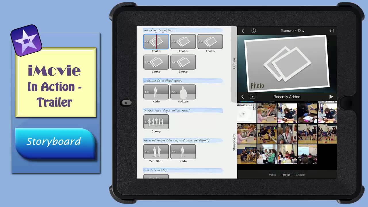 In Action Trailer Storyboard - YouTube