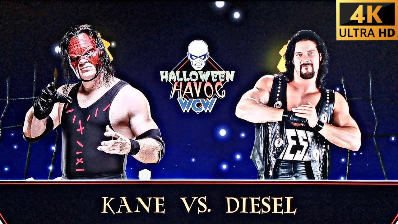 WWE 2K22 ( PS5 )- Kane VS Diesel WCW Match [ 4K 60FPS ] - YouTube