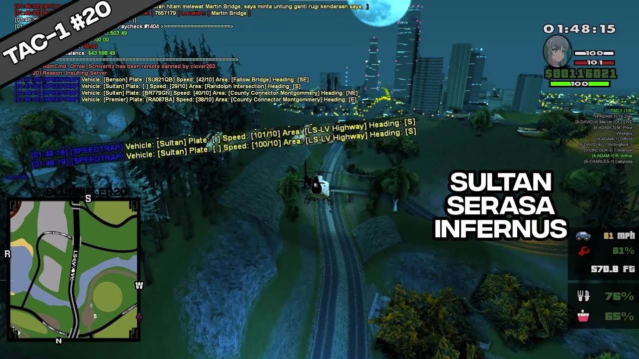 Ngejar sultan 1000CC | AIR UNIT | SAMP JGRP - YouTube