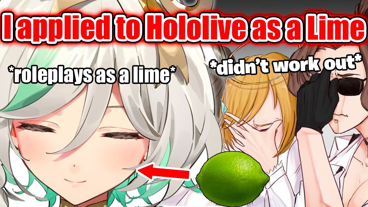 Staff's Reaction When Ceci Applied to Hololive as a Screaming Lime ...