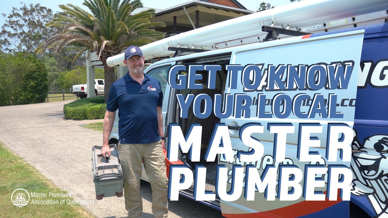 Get to know your local master plumber #OnlyUseaLicensedPlumber - YouTube
