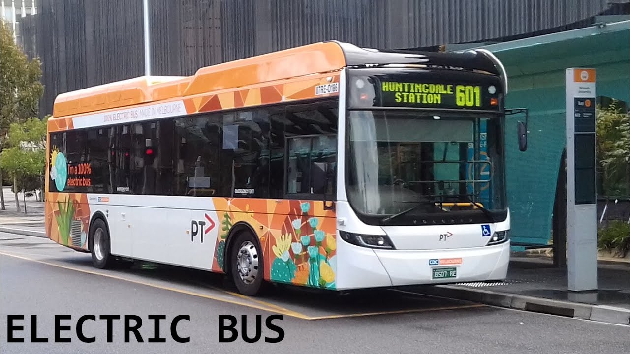 Ride on an ELECTRIC bus! CDC Oakleigh Volgren Optimus Volvo BZL - YouTube