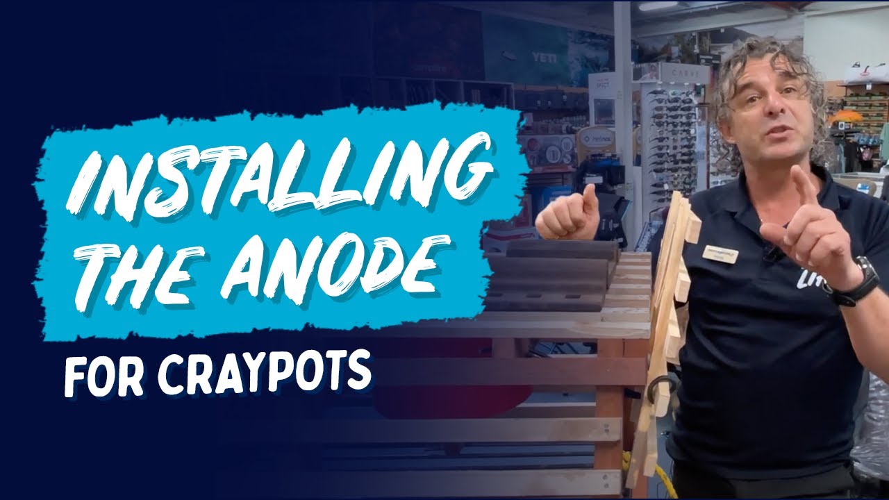 Installing The Anode In a Crayfish Pot - YouTube