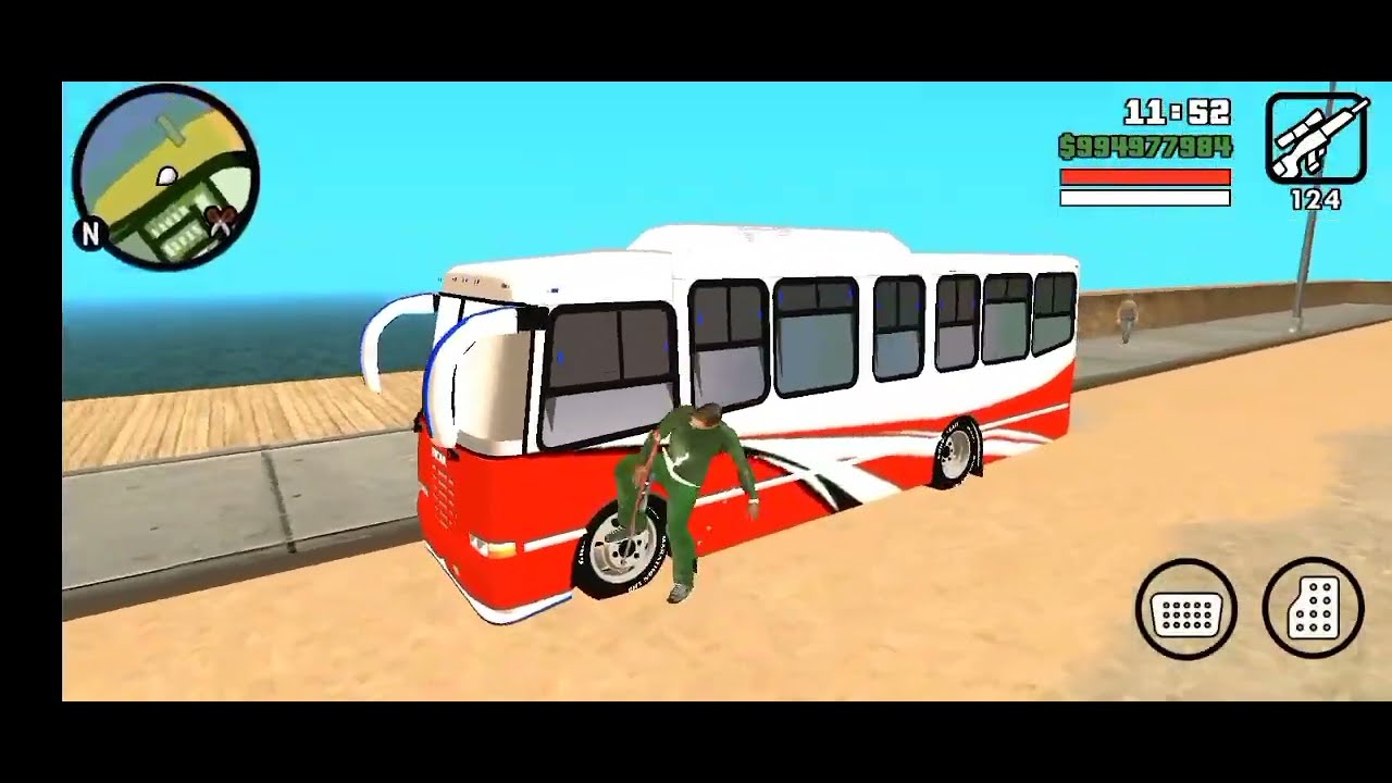 ENCAVA care pig roja para GTA San Andreas para Android y PC - YouTube