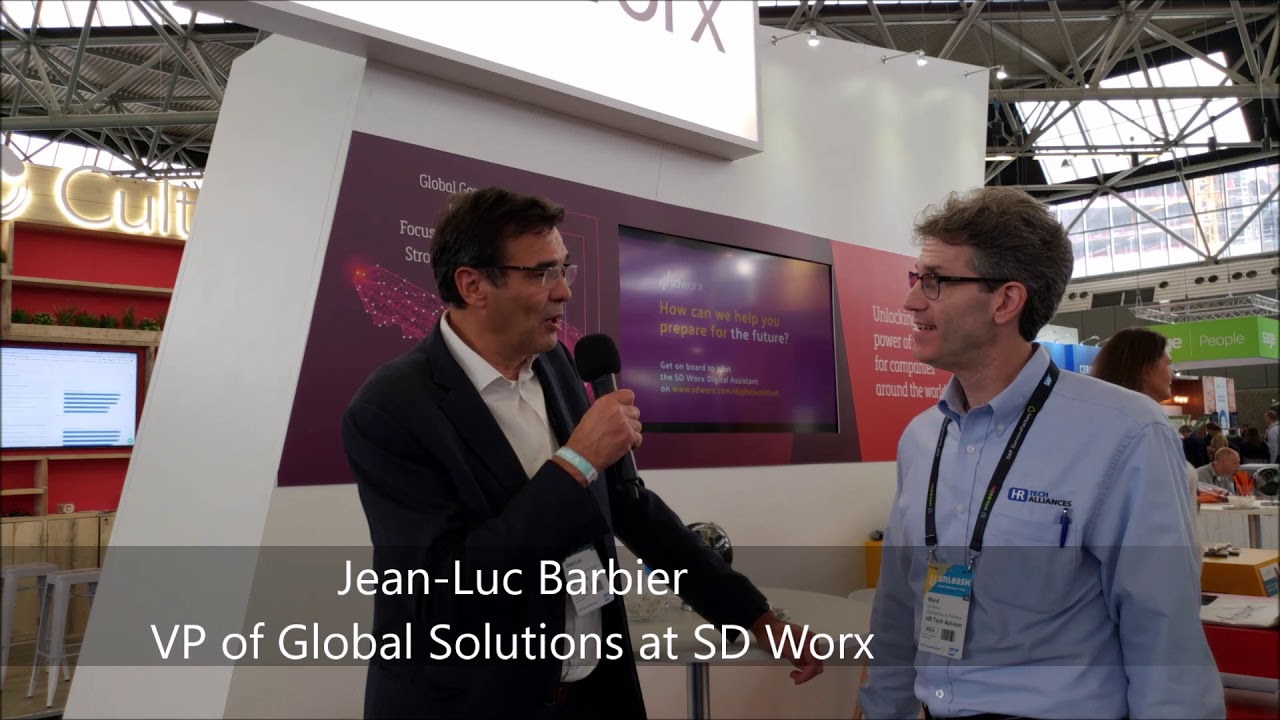#UNLEASH18 Interview: Jean-Luc Barbier at SD Worx re: #HRTech # ...