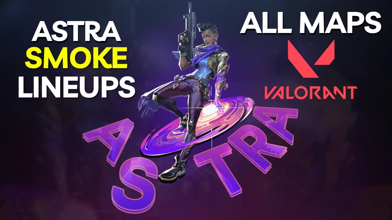 NEW Astra Smoke Lineups all maps - Valorant Secret Guide - YouTube