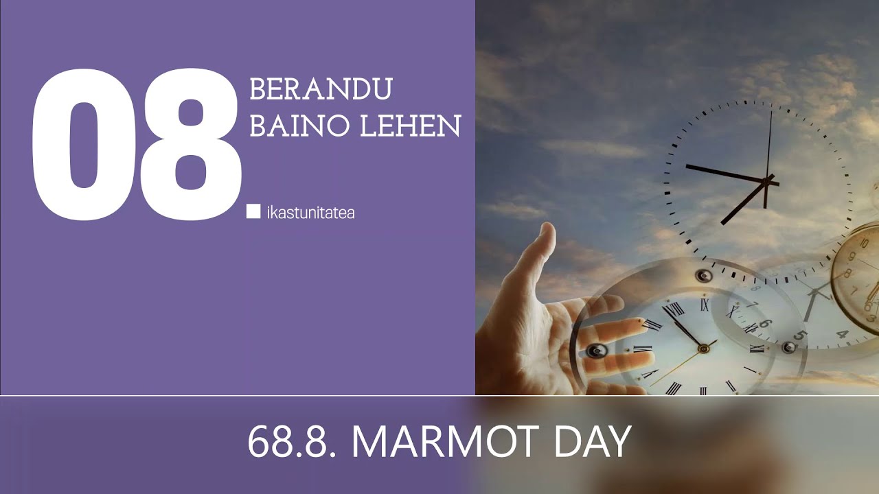 68 8 MARMOT DAY - YouTube
