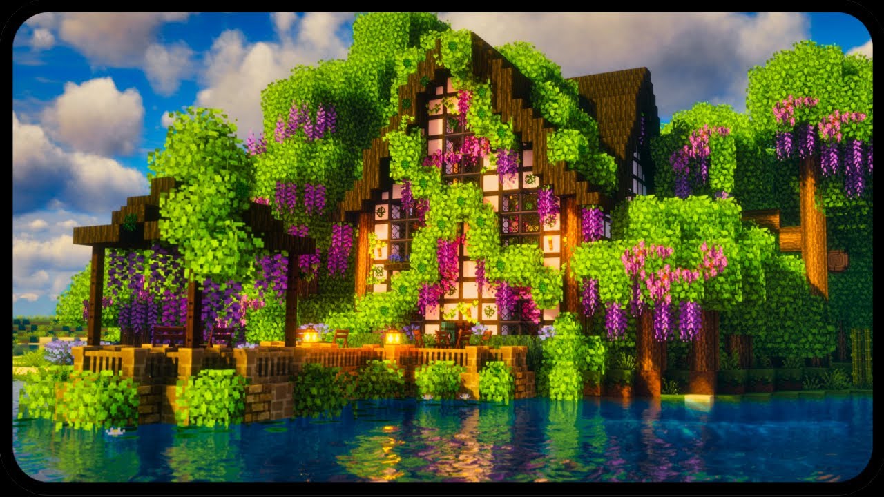 Escape to this Enchanting Cottage Library (Minecraft) - YouTube