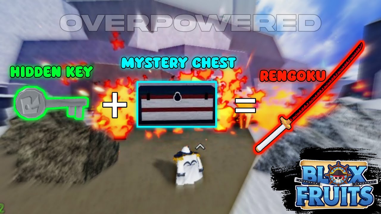 I got Hidden Key and obtained Rengoku in Blox Fruits - YouTube