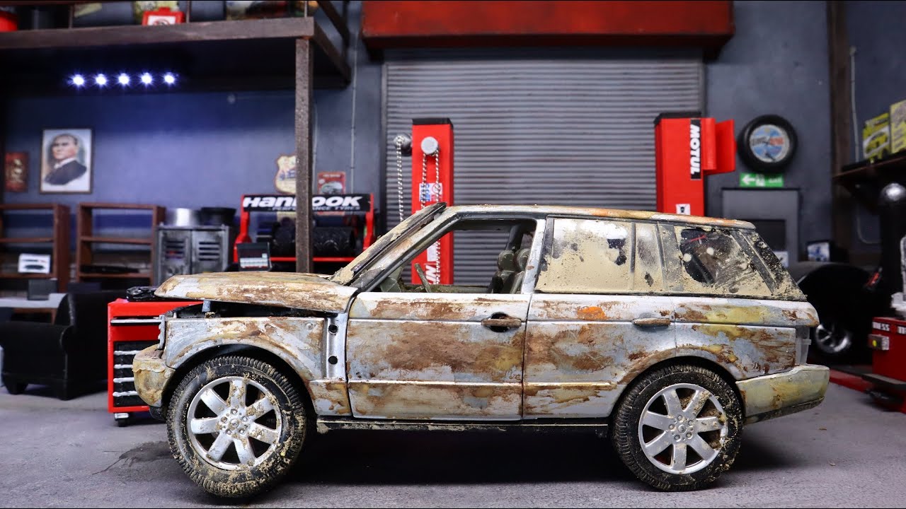 Restoration RANGE ROVER SPORT Model Car - Mafia Series - YouTube