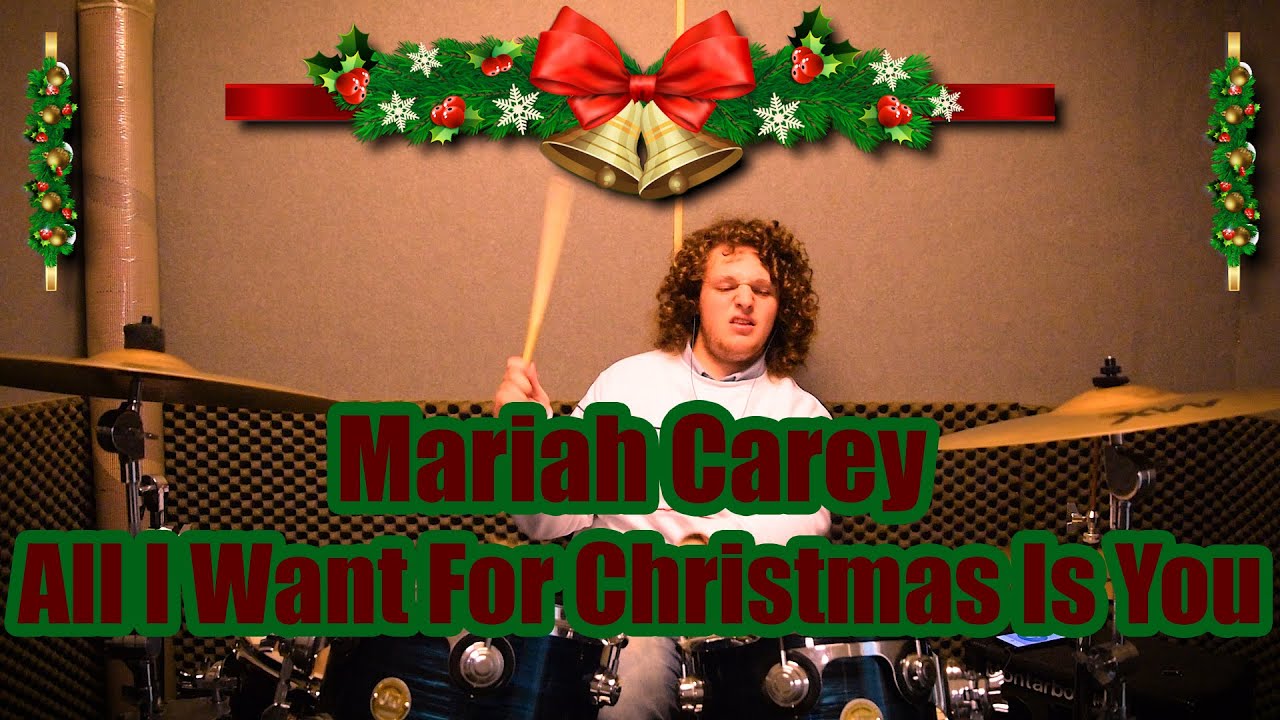 Mariah Carey - All I Want For Christmas Is You - (DRUM COVER) - Paolo G ...