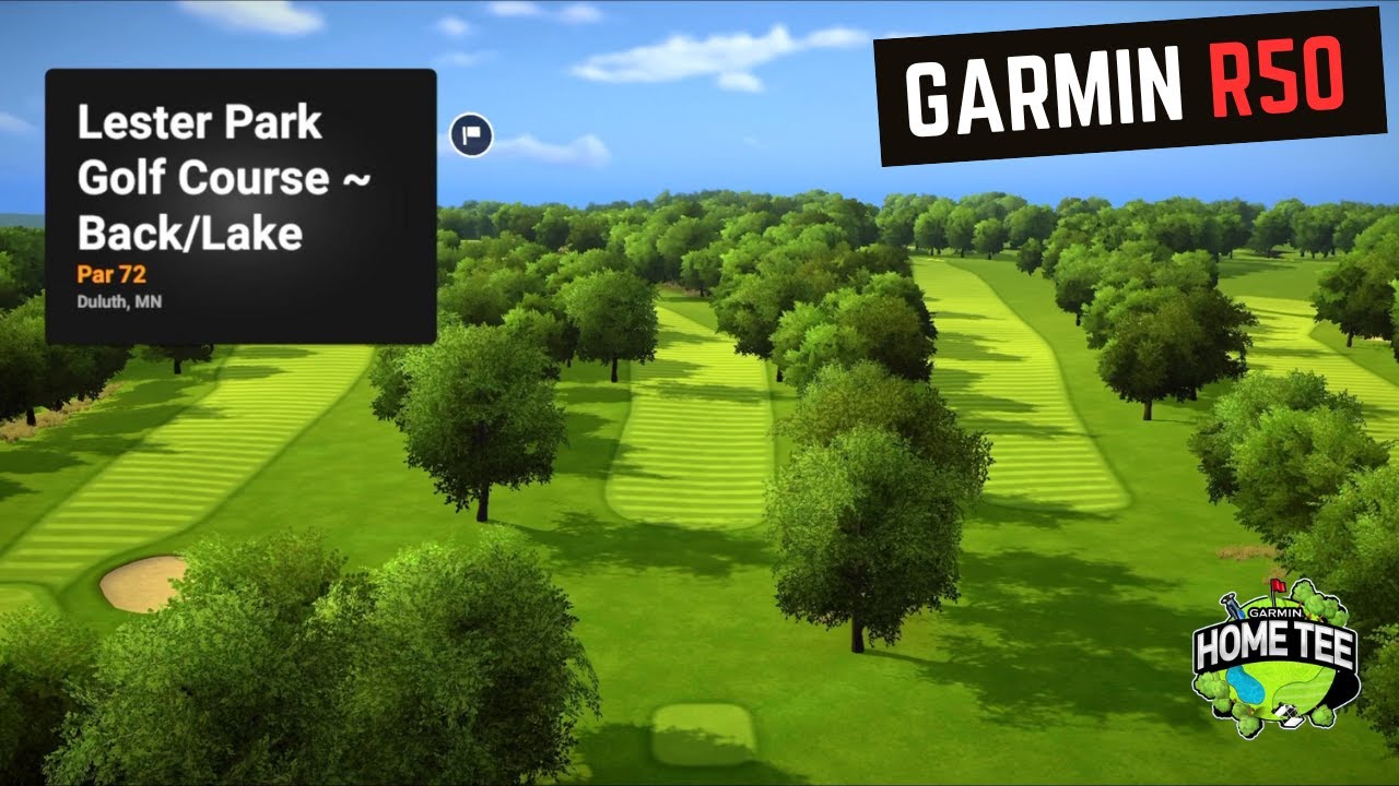 Lester Park Golf Course (Duluth, MN, USA) - Garmin R50 + Home Tee Hero ...