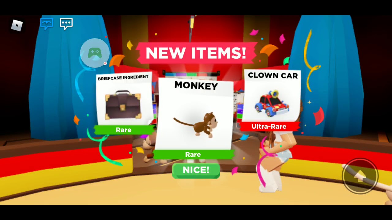 AdoptMe Monkey Update: Unboxing! - YouTube