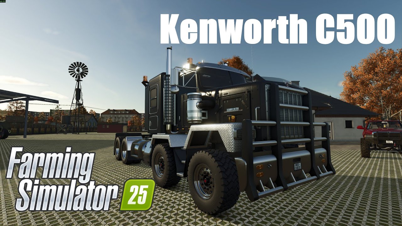 FS25 Mods - Kenworth C500 - YouTube