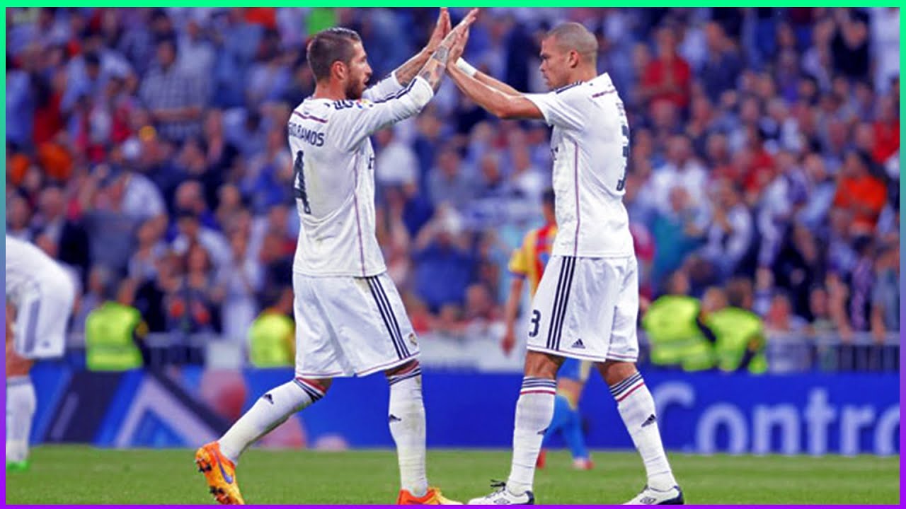 Sergio Ramos And Pepe The World Most Dangerous Duo - YouTube