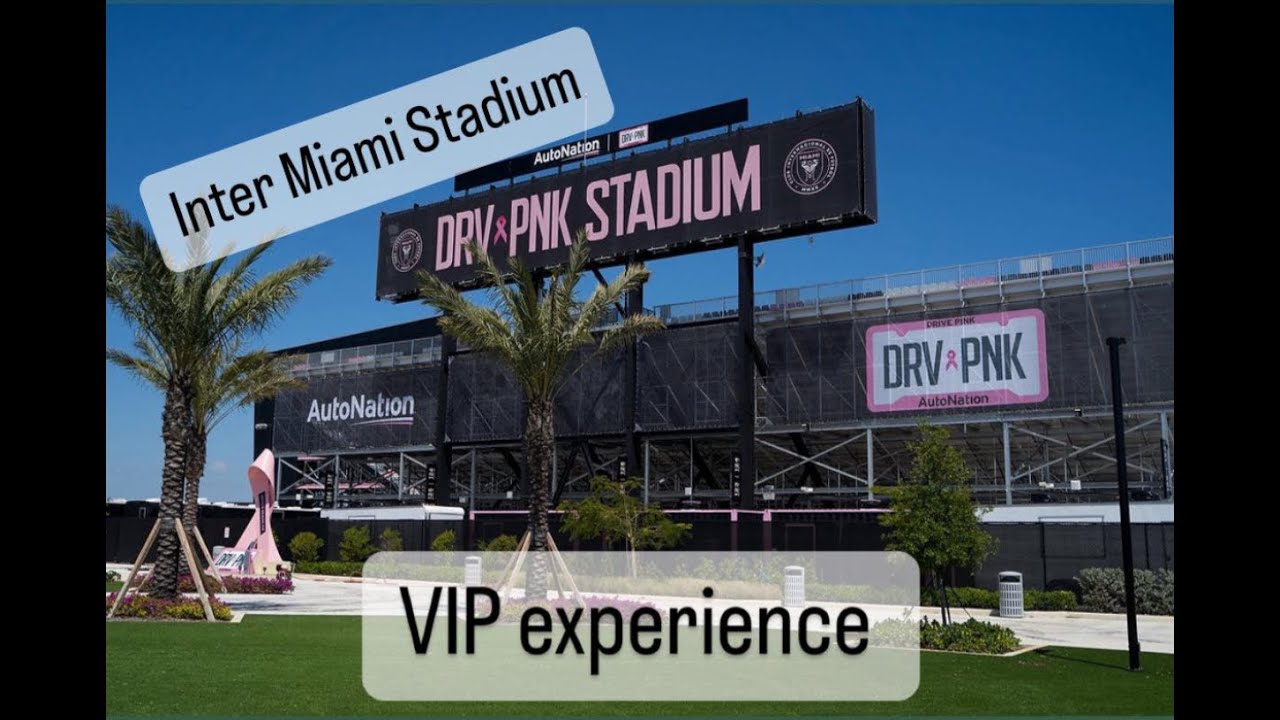 Ultimate VIP Tour: Exploring Inter Miami's DRV PNK Stadium Like Never ...