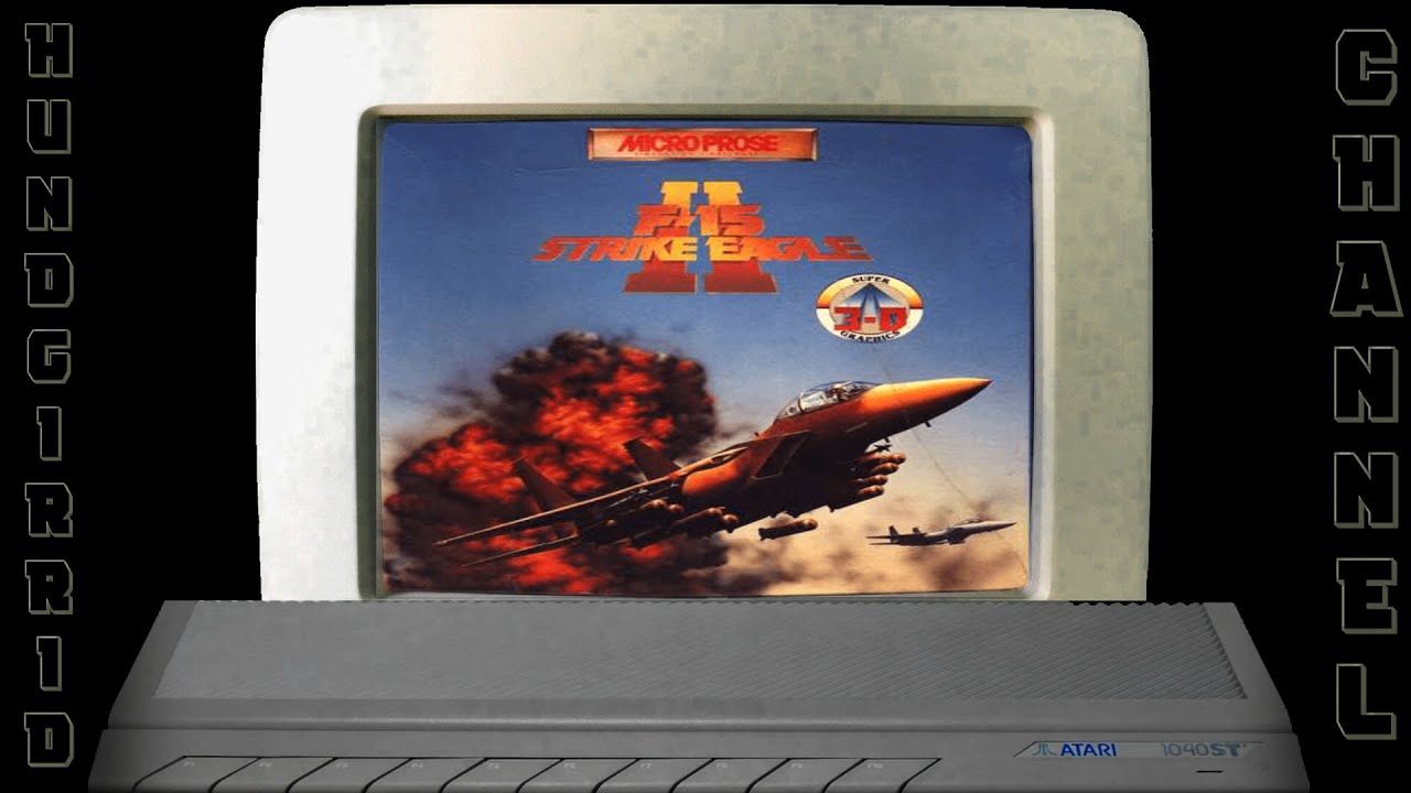 F-15 Strike Eagle 2 - Atari ST - STE - YouTube